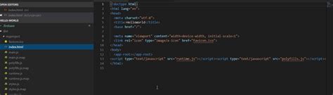 Angularjs Firebase Deploy Displays Welcome Screen With No App Content Firebase Deploy Displays