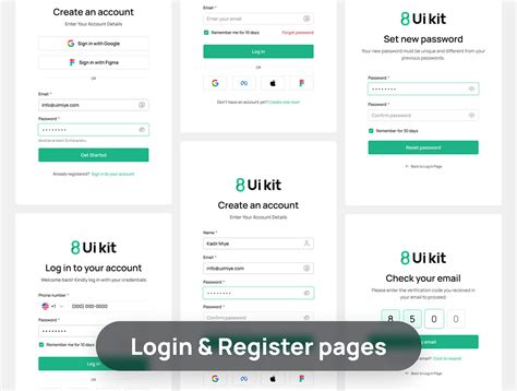 8 Ui Kit And Design System For Figma Behance