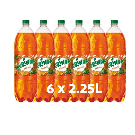 Mirinda Orange Flavour 2 25l X 6 Orange Multipack Buy Now With Express International Delivery