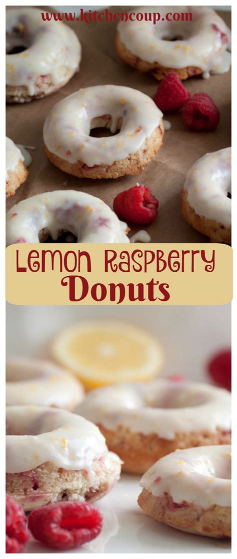 Lemon Raspberry Donuts Kitchen Coup Lemon Raspberry Donuts Kitchen Coup