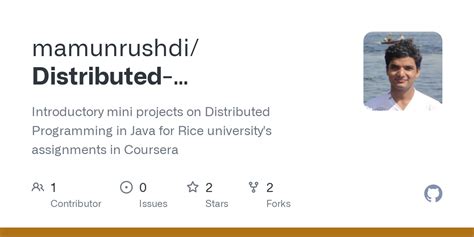 Github Mamunrushdidistributed Programming In Java Introductory Mini