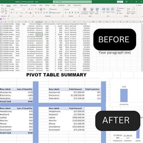 Create Professional Excel Pivot Tables Charts Graphs Dashboards By Bushraayub15 Fiverr