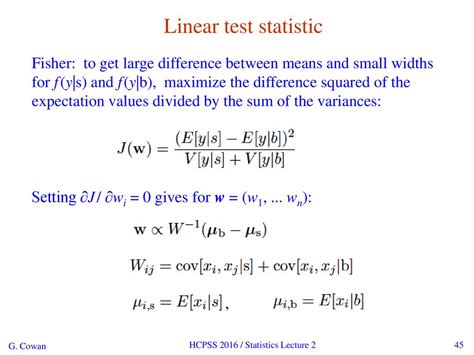 Statistical Methods for Particle Physics Lecture 2: further topics - ppt download