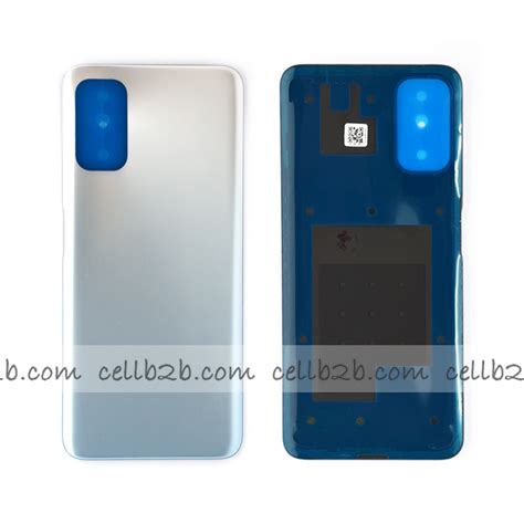 Tapa Trasera Para Xiaomi Redmi Note G Plateada CELLB B