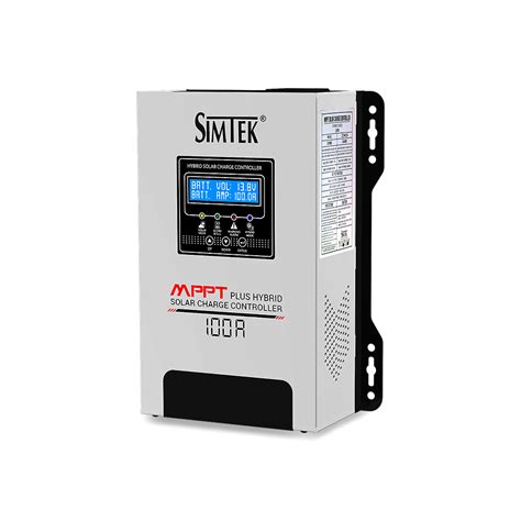 Simtek Mppt Plus Hybrid Solar Charge Controller V Voc Fully Automatic With Dual Lcd