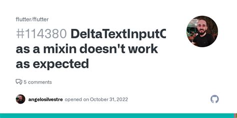 DeltaTextInputClient As A Mixin Doesn T Work As Expected Issue 114380 Flutter Flutter GitHub