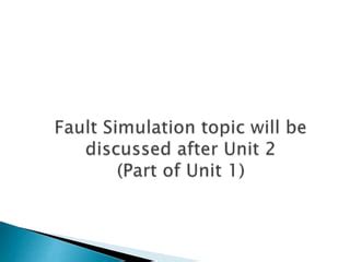 VLSI Testing Logic Simulation Part 1 Pptx Programming Languages Computing