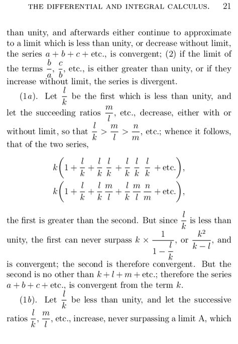 Elementary Illustrations Of The Differential And Integral Calculus