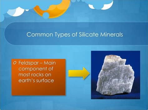 Haiways Silicate And Non Silicate Mineral Presentation Pptx Chemistry Science