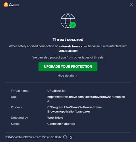 Avast Is Now Blocking Me From Downloading Brave It Says Brave Download
