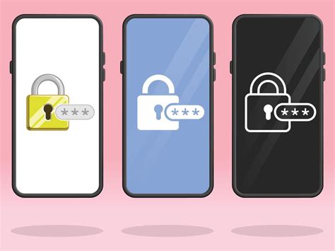 Smartphone Lock Asking Password Input Field 51182461 Vector Art At Vecteezy