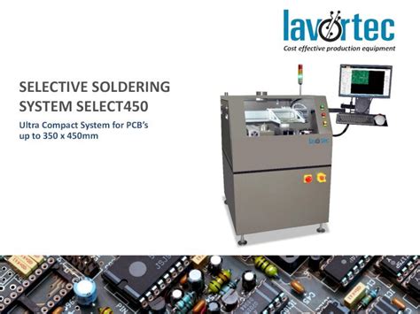Pdf Selective Soldering System Select450 Selective Soldering Select450 If 1 Pdf · Cost