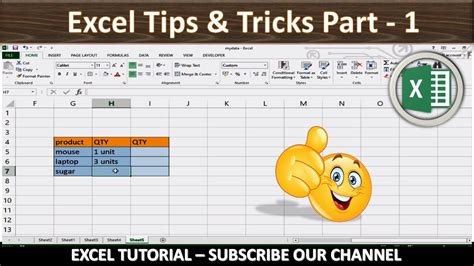 Excel Tips And Tricks 1 Using Custom Formatting In Excel Excel Trick You Should Know Ithw