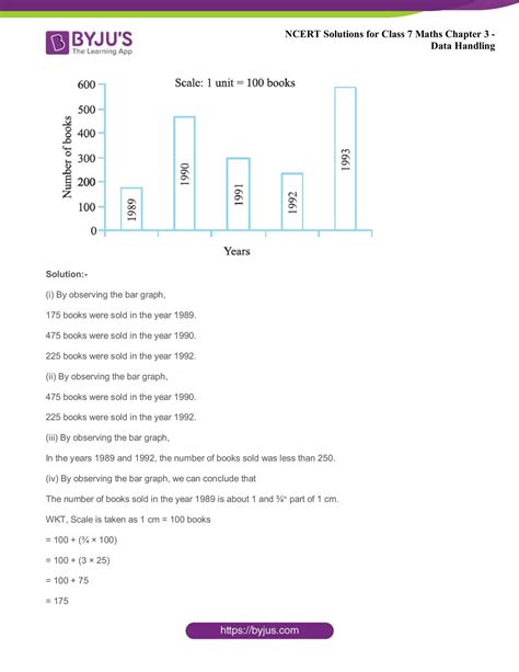ncert solutions for class 7 maths exercise 3 3 chapter 3 data handling