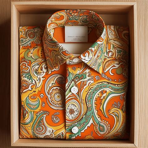 Self Designed Business Casual Printed Shirt Tomslover