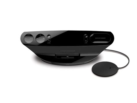 ILuv Dual Alarm Clock Speaker With Bed Shaker And Lightning Dock UL VDE Plug For IPhone 6 6Plus