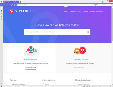 Vivaldi Snapshot скачать браузер бесплатно browserss ru