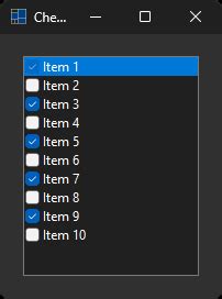 Xtd Checked List Box Cpp