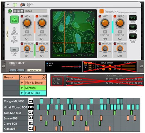 Sending MIDI From Reason To Live