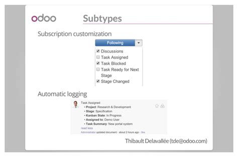 Odoo Open Chatter Integration PDF Odoo Open Chatter Integration PDF