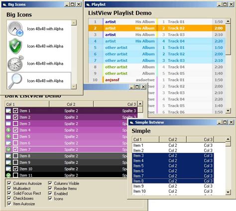 Visual Basic 6 Listview With Full Source Code Coding Artist Album