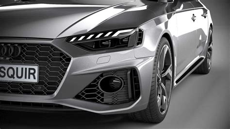 Audi Rs4 Sedan 2020 3d Model By Squir