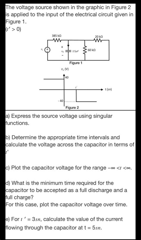 Solved Please Help Me With This Question The Voltage Source Shown In