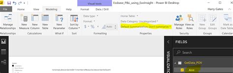 Exoinsight Recreating Essbase Hierarchies In Power Bi Casabase Software