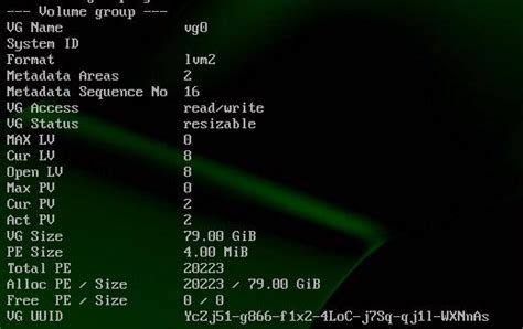 Linux Copy Lvm Volume Group Spanning Two Physical Volumes On Two