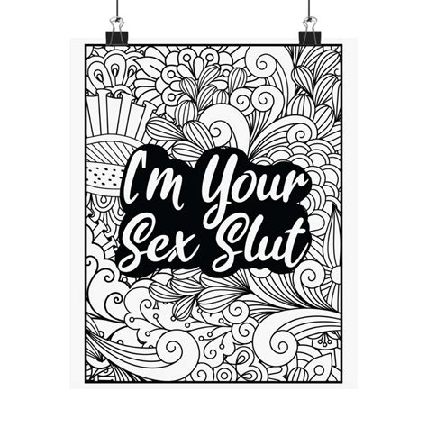 I M Your Sex Slut Adult Paint Party Canvas Etsy