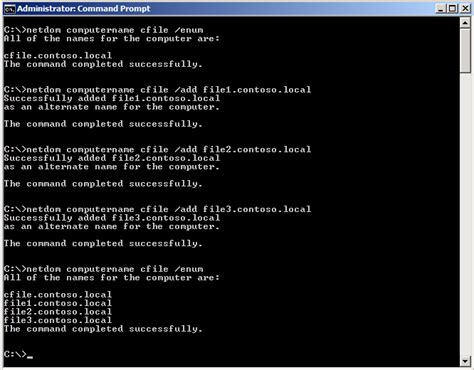 How To Set Multiple Names For One Computer In Windows Server KC S Blog