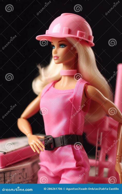 Barbie Doll Working As An Engineer Editorial Photo Illustration Of Decoration Clothing
