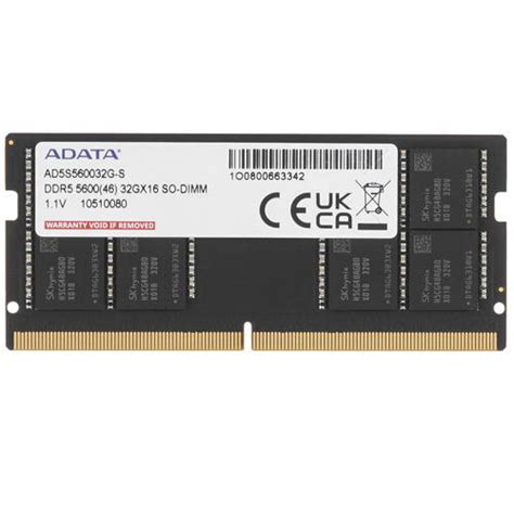 Купить Оперативная память Sodimm Adata Ad5s560032g S 32 ГБ в интернет