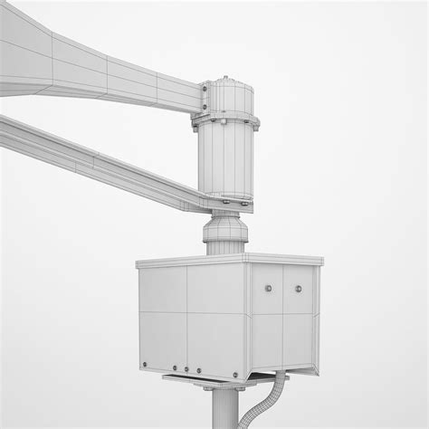 Emergency Tornado Siren 03 3d Model 29 Max 3ds Fbx Obj Free3d