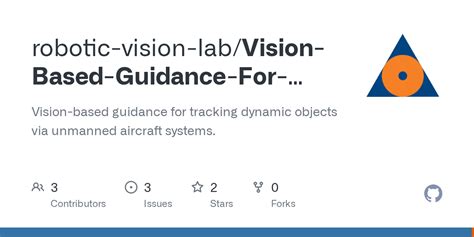 Github Robotic Vision Labvision Based Guidance For Tracking Dynamic Objects Vision Based