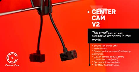Center Cam V20 A Better Middle Screen Webcam Indiegogo