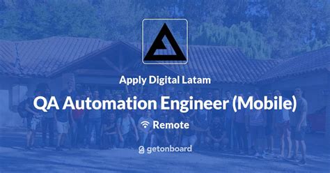 Qa Automation Engineer Mobile At Apply Digital Latam Remote Work