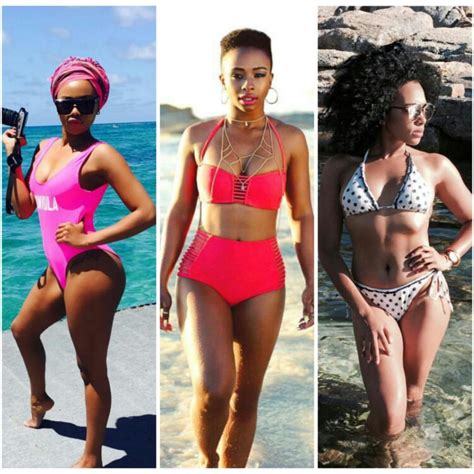 10 Hot Sexy Bonang Matheba Bikini Pics