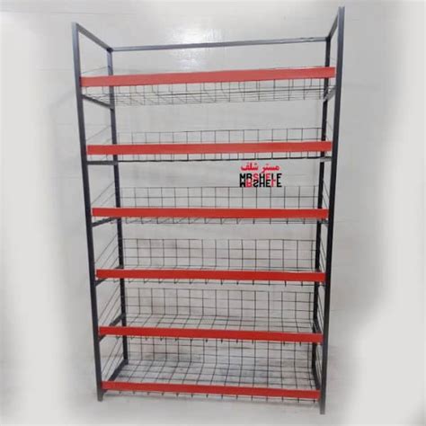 استند 6 طبقه فروشگاهی سوپرمارکت آقای قفسه