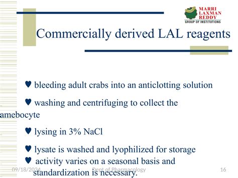 Screening Methods In Pharmqacology Pyrogen Testing Topicpptx
