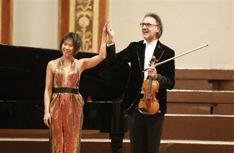 Opposites Attract Yuja Wang And Leonidas Kavakos At The Musikverein