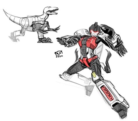 Slash Transformers Drawn By Pandacron Danbooru