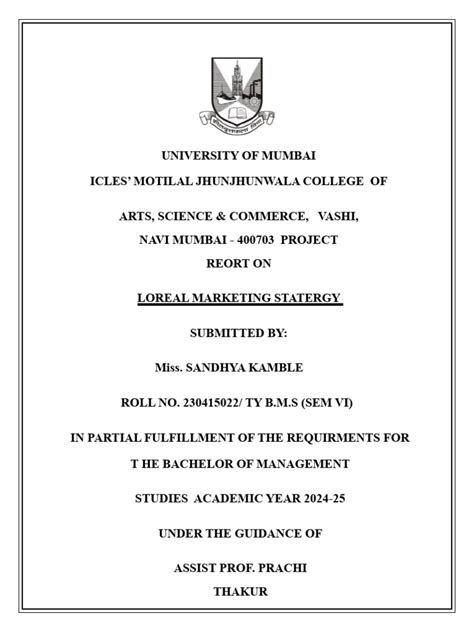 Loreal Marketing Strategies Pdf
