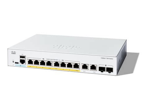 Cisco Catalyst 1300 8 Port Ge Poe C1300 8p E 2g