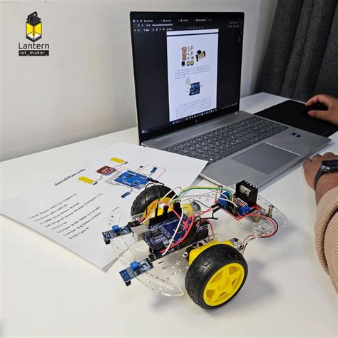 Robot Smart Car Arduino Iot ชุดฝึกเขียนโปรแกรมควบคุมรถหุ่นยนต์ Shopee