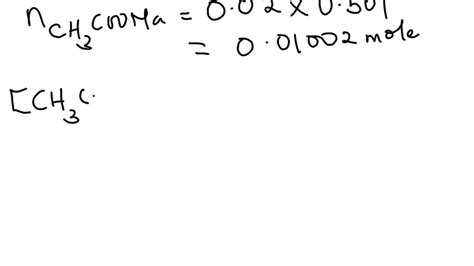 Solved Determine The Total Buffer Concentration Ha A When 125ml