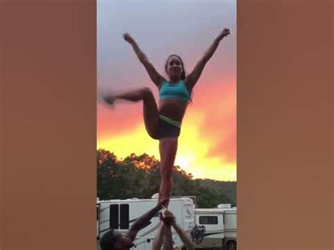 Gabi Butler Doing Panthers Elite Stunt Shorts Cheer Youtube