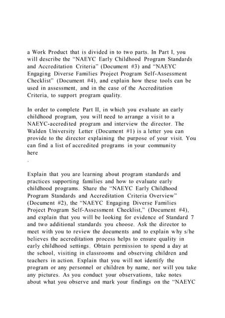 A Work Product That Is Divided In To Two Parts In Part I You W Pdf