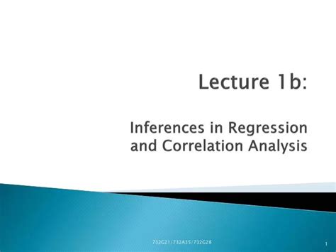 PPT Lecture B Inferences In Regression And Correlation Analysis