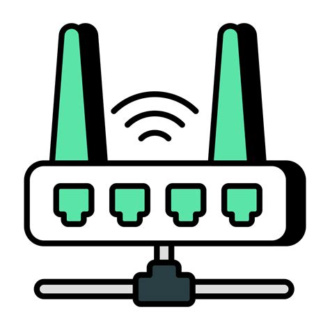 Modern Design Icon Of Wifi Router Vector Art At Vecteezy